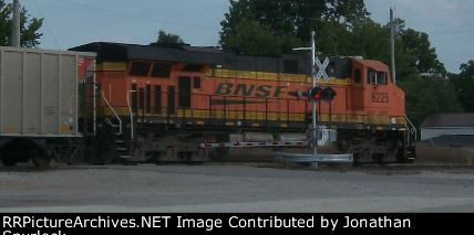 BNSF 6225, engineer's side
